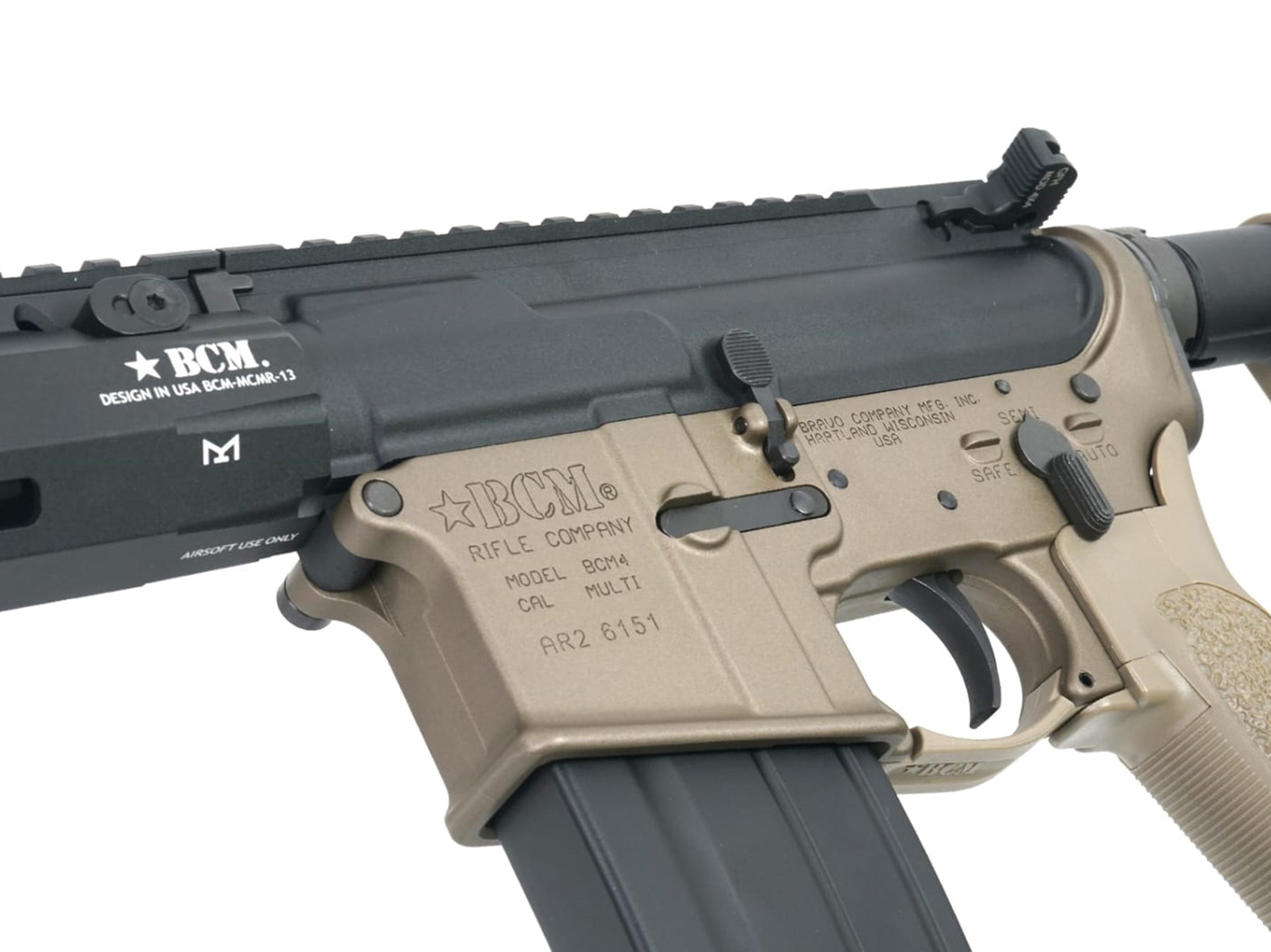 BCM | VFC MK2 MCMR 14.5" 2-Tone V3 システム ガスブローバック ライフル. – GD6-JP