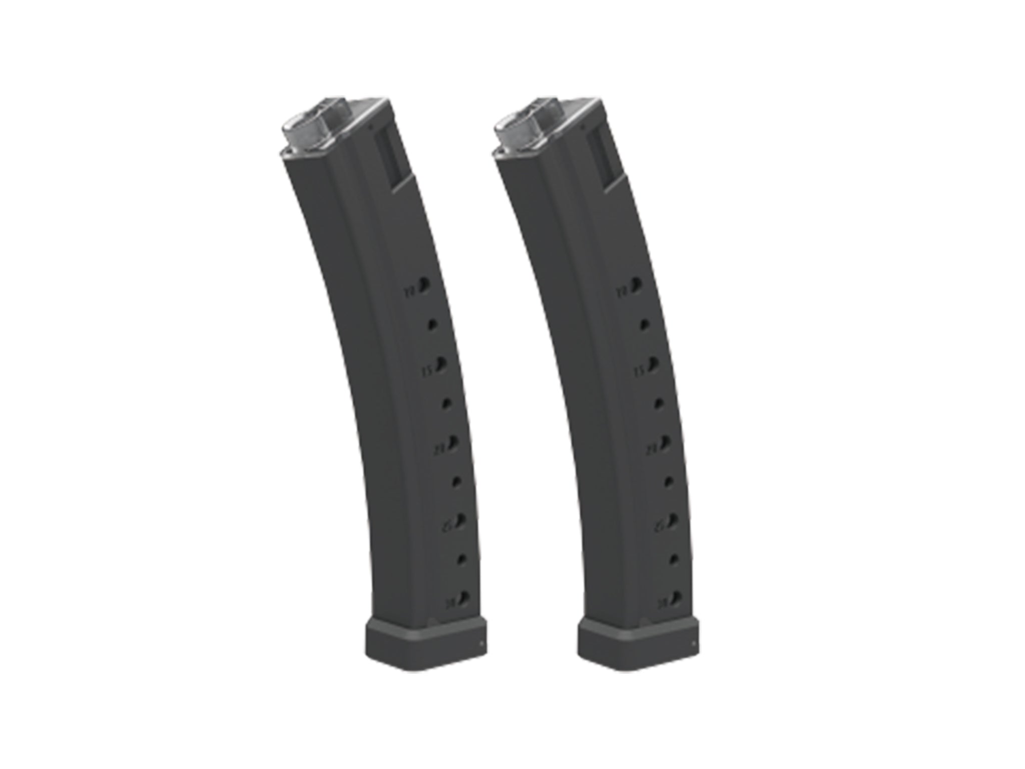 G&G TGM R5 / MP5 シリーズ 電動ガン用 F.C.C.M Windowed 130発 スペアマガジン. – GD6-JP