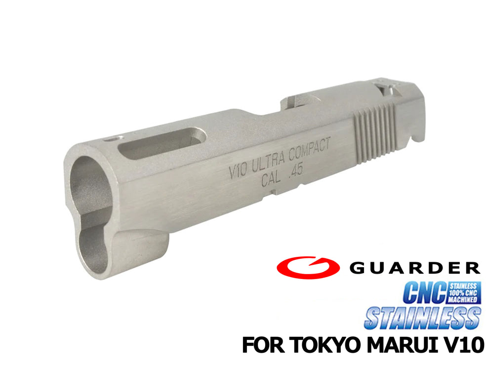 GUARDER ガーダー 東京マルイ V10 Ultra Compact用 ステンレスCNC カスタムスライド. – GD6-JP