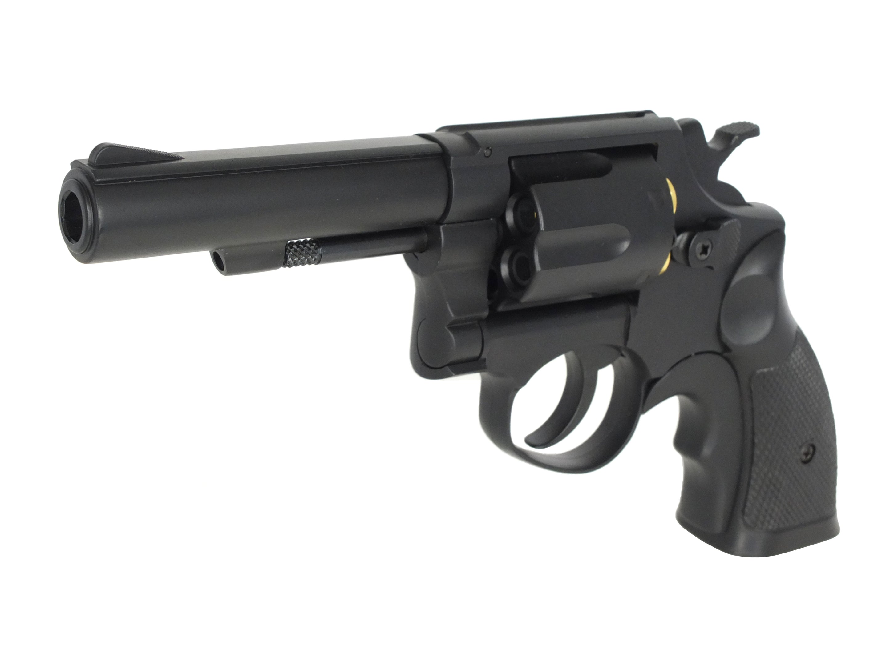 HFC S&W M10 ミリタリー&ポリス ABS製 ガスリボルバー. – GD6-JP